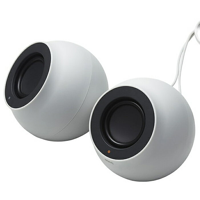 ●コロンとした球体ボディで暮らしの空間に自然になじむ、実用最大出力4.4Wの2.0chステレオスピーカー"Stina(スティーナ)”です。●Bluetooth(R)通信/USB Type-C(TM)プラグ/USB-A/φ3.5mmミニプラグ...