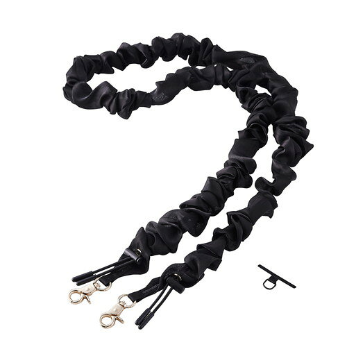 ●くしゅくしゅとした立体感が目を引く、シンプルながら存在感のあるスマホショルダーストラップです。●繊細な光沢と透け感のある軽やかな生地が、大人っぽい雰囲気を引き立てます。●落ち着いたカラーと上品な素材感で、カジュアルからきれいめまで幅広くな...