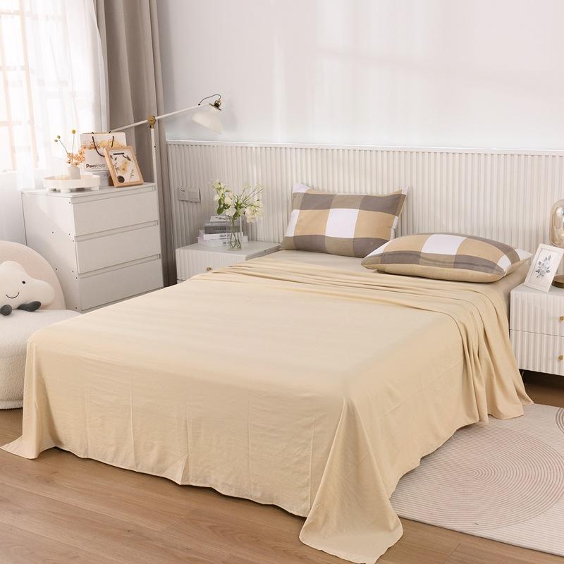 ・柄: ストライプ・スタイル: 現代的・素材: 化学繊維・サイズ: 180×230cm（シングル）、230×250cm（シングル）・セット内容: ベッドシーツ、枕カバー2枚