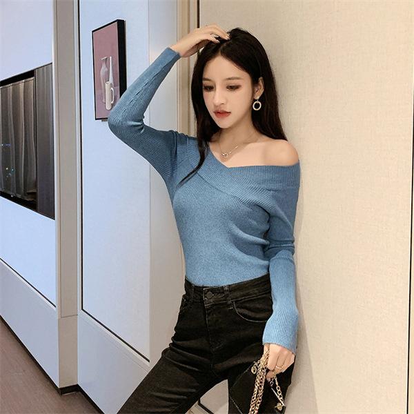 ・素材: 粘胶纤维、包芯纱针织・厚さ: 厚・組み合わせ: 単品・スタイル: プルオーバー・フィット: スリム・袖丈: 長袖・ネックライン: ポロネック・袖のタイプ: レギュラー・カラー: ホワイト, ピンク, ブラック, イエロー, グレー...