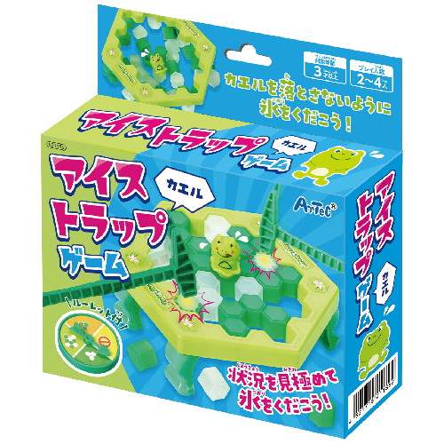 ブロック崩しバランスゲーム。■本体：95×110×35mm、ハンマー：約90mm