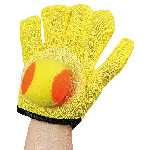 やわらかいボールと、ぼーるがくっつく手袋のセットです■170×190mm