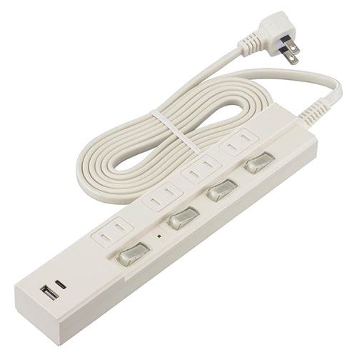 特　徴●雷軽減素子内蔵で落雷時のダメージ軽減●USB Type-CはPD（Power Delivery）対応、最大18Wで急速充電●USB差込口はType-C×1、Type-A×1●TypeA+TypeC両方使用時、合計3.4A出力●AC差...