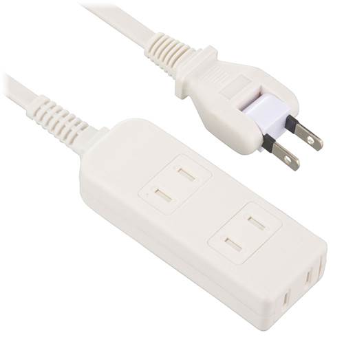 特　徴●本体まるごと熱に強いPBT樹脂使用●導線の二重被ふくでコードの強度を向上●ホコリシャッターでホコリ侵入・感電事故防止●耐トラッキング絶縁カバー付きフリープラグ●本体カラーはホワイト仕　様■最大消費電力 合計：1500W■コンセント：...