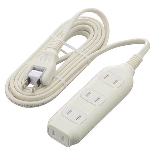 特　徴●ホコリシャッターでホコリ侵入・感電事故防止●耐トラッキング絶縁カバー付きフリープラグ●コンセント周りに熱に強いPBT樹脂を使用した難燃・耐熱ボディ●丈夫な二重被ふくコード仕　様■最大消費電力 合計：1500W■コンセント：4個口■プ...