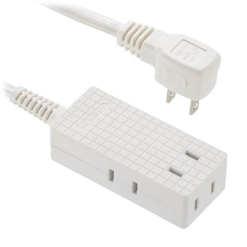 特　徴●4面コンセント設計：1面に1つのコンセント配置で充電アダプターが干渉しにくい●難燃・耐熱ボディ：本体まるごと熱に強いPBT樹脂使用●丈夫な二重被ふくコード：導線の二重被ふくでコードの強度を向上●横出しLプラグ：隣のコンセントをふさが...