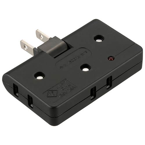 特　徴●雷に強いコーナータップ●安心の雷ガード●熱に強いPBT樹脂使用で耐熱性アップ●1つのコンセントを3分配●雷サージ軽減素子内蔵●トラッキング火災防止対策●カラーは黒仕　様■コンセント：3個口■15A 125V 合計1500ワットまで■...