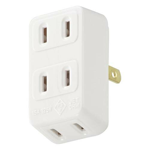 特　徴●1つのコンセントを3分配●ユリア樹脂使用●1500ワットまで仕　様■15A-125V
