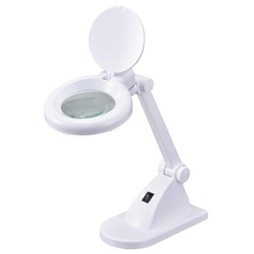 特　徴●LED30灯を環状に配列。手元を周囲から明るく照らして影を作りません。●未使用時は折りたたんで収納できます。仕　様■レンズ：ガラスレンズφ85mm■倍率：2倍（サブレンズ約4倍）■電源：AC100V　50/60Hz■使用光源：白色L...