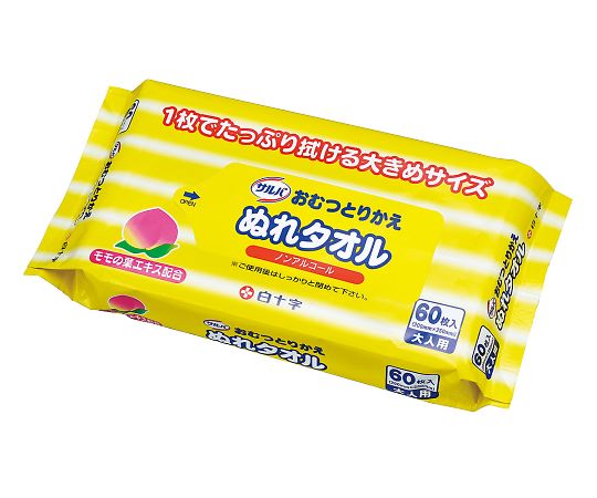 1枚で十分にふける大きめサイズで、お肌にやさしいモモの葉エキス配合です。ボリューム感のある厚みで汚れを包み込みます。シートサイズ（mm）：200×250入数：1個（60枚入）材質：不織布成分：水、プロピレングリコール、メチルパラベン、エチル...
