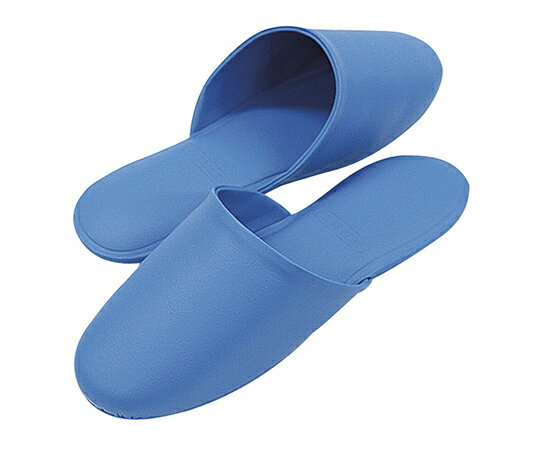 リーズナブルな抗菌ビニールスリッパです。裏面は高周波接着の為、糸切れの心配がありません。ブルー（徳用）入数：1袋（6足入）材質：PVC（塩化ビニル樹脂）レザーフリーサイズ（全長：260mm）