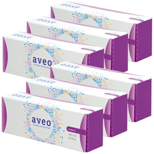 アベオ ワンデー 装用期間1日交換/終日装用タイプ 入数 30枚 / 1箱 BC 8.6mm 度数 -0.50〜-6.00(0.25step) -6.50〜-10.00(0.50step) DIA 14.2mm 中心厚 0.07mm(-3....