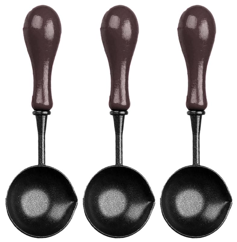 シーリングワックス スプーン 3個セット シーリングワックス溶解ツール シーリングスタンプ用 レトロな スシールスタンプ封筒 DIY【パッケージ内容】ファイアペイントスプーン×3。【耐久性】頑丈な合金構造で作られており、長期間の使用を想定し...