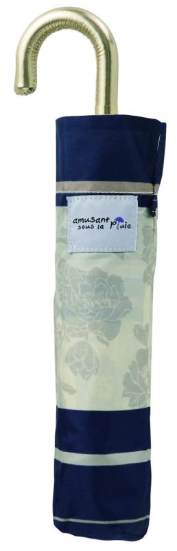 宮嶋 折畳傘 55cm 耐風骨 フラワーボーダ