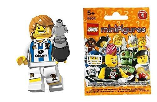 レゴ(LEGO) ミニフィギュア シリーズ4 サッカー選手 (Minifigure Series4) 8804-11【シリーズ4】レゴ ミニフィギュア シリーズ 4 サッカー選手【商品の特徴】本品はポリバックに1体のミニフィギュアと付属品が...