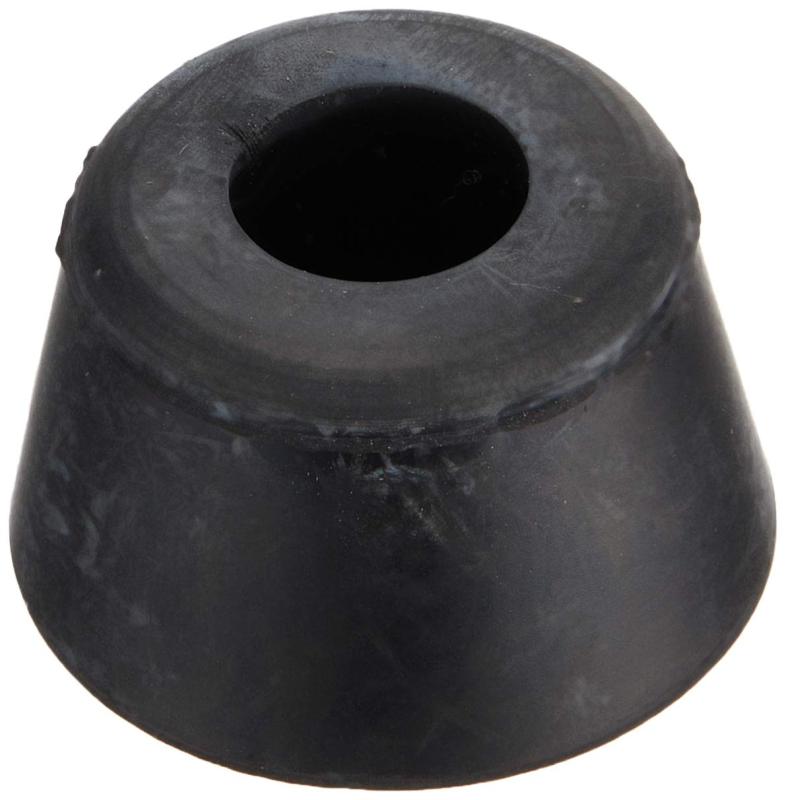 八幡ねじ 緩衝材 ボンネットゴム K-26S 2.6×1.5×2.6cm 4個材質 : エチレン・プロピレンゴム用途 : 脚ゴム、戸当り緩衝材