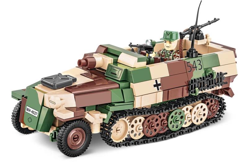 Cobi Historical Collection #2283 Sd.Kfz. 251 ハーフトラック・シュツンメル (ドイツ軍) 1/35スケール2023年夏の新登場話題のミリタリーブロック。EU生まれのCOBIから新たなヒストリカルコ...