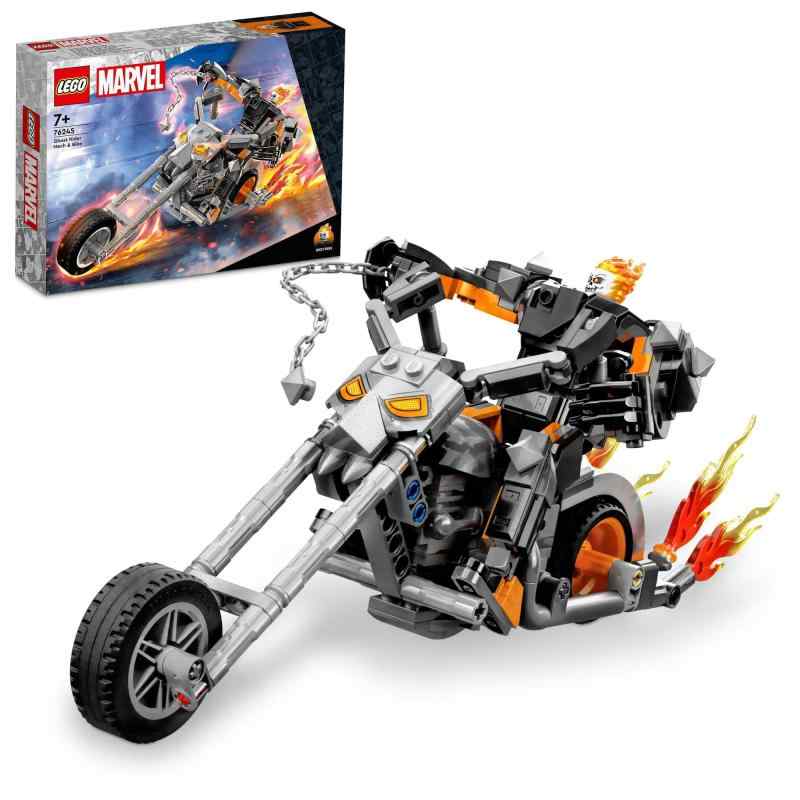 レゴ(LEGO) スーパー・ヒーローズ マーベル ゴーストライダー・メカスーツ &amp; バイク 76245 おもちゃ ブロック プレゼント アメコミ スーパーヒーロー 男の子 7歳以上メカスーツ &amp; バイク – レゴマーベル ゴ...