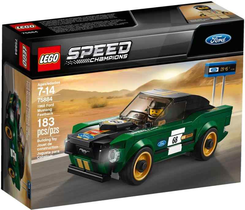 レゴ(LEGO) スピードチャンピオン 1968 フォード・マスタング・ファストバック 75884<b>対象年齢 :</b>7から14才