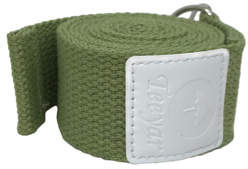 TEEYAR ヨガストラップ/ヨガベルト 320cm/250cm/184cm(10/8/6フィート) D型 調節可能 ストレッチ用サイズ: 長さ184cm/80g, 250cm/100g, 320cm/120g. 幅3.8cm, 厚さ2mm...