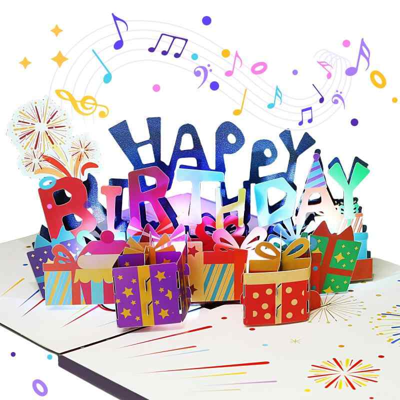 kesote 誕生日カード 音楽付き