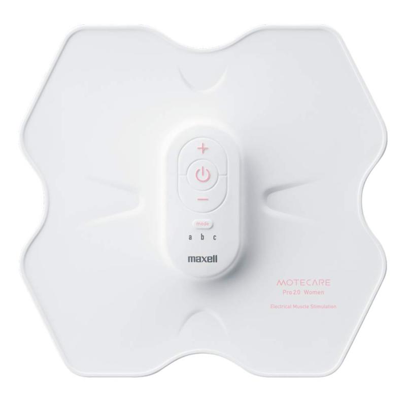 マクセル EMS運動器「もてケアPro for Women」maxell ACTIVEPAD MXES-R410PRWPK電極数：4極入力電圧/電流：DC5V/最大200mA内蔵電池：リチウムイオン電池　約200mAh充電時間：約2時間入力...