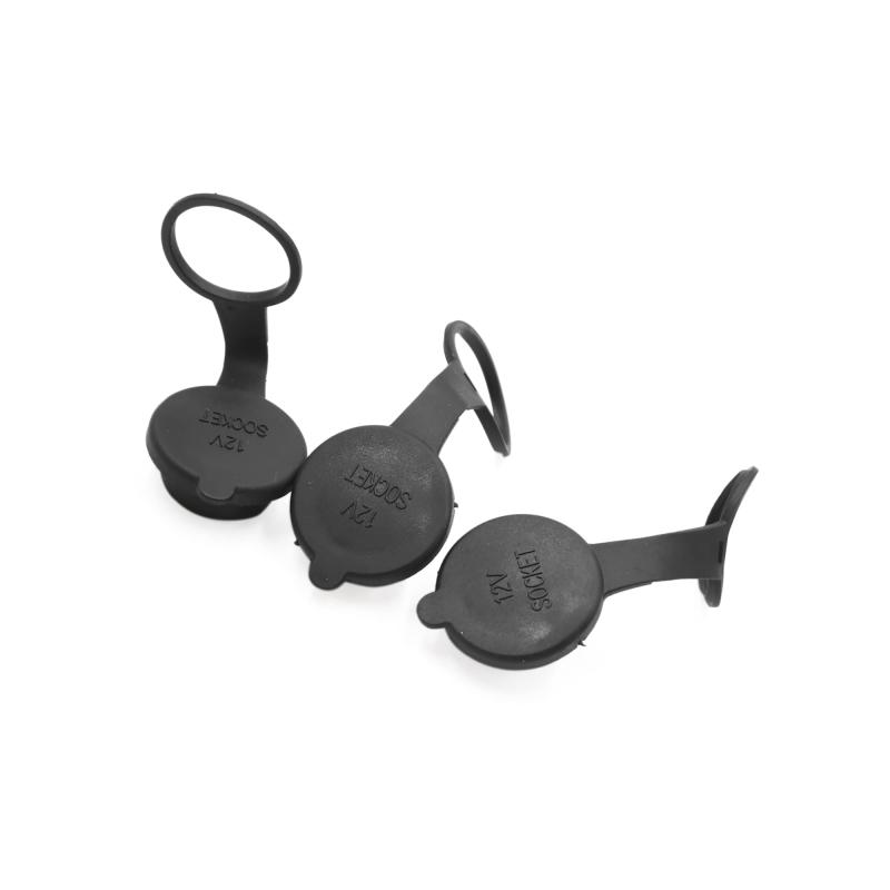 ACROPIX シガーソケットライターソケットカバー 汎用 自動車 シガーソケットカバー ブラック 3個入り3個 x ゴム点煙器ソケットカバー寸法：8 x 2.8 x 1.3cm (L*W*H)；フィッティング直径：2cm機能 - ほとんど...