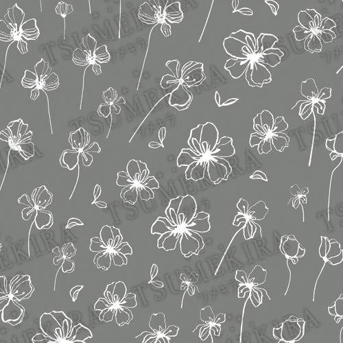 TSUMEKIRA(ツメキラ) ネイルシール JUNXプロデュース1 Single Flower white NN-JUX-104シートサイズ :88mm×120mmパッケージサイズ：88mm×150mmTSUMEKIRA(ツメキラ) ネイ...