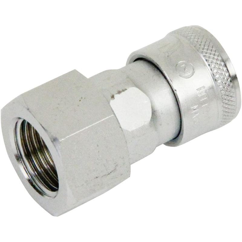 SK11(エスケー11) ハイカプラ Rc1/2 40SF ソケット用途:工場内の圧縮空気配管から空圧工具や機器の接続など最高使用圧力:1.5MPa本体ねじサイズ:Rc1/2(テーパーめねじ)、本体重量:216g使用温度範囲:-20度~+8...