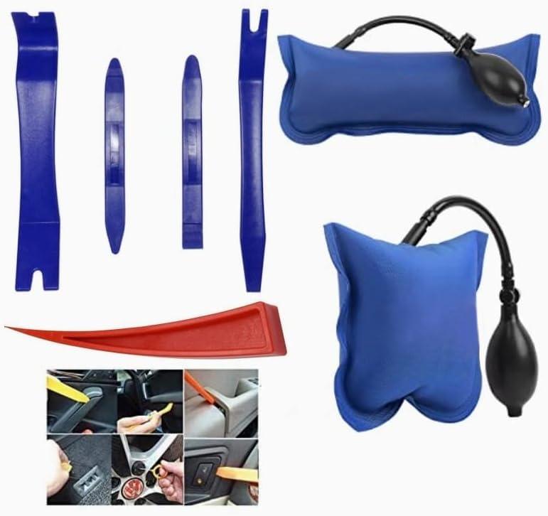 WHDZ 車 デントリペアツール PDR 凹み修復 凹み直し へこみ修理 自動車内張り外し エアウェッジポンプ 気嚢 DIY修理工具(セール期間)【ご注意】撮影環境やディスプレイスクリーンによって、少し色差があるかもしれませんので、予めご了...