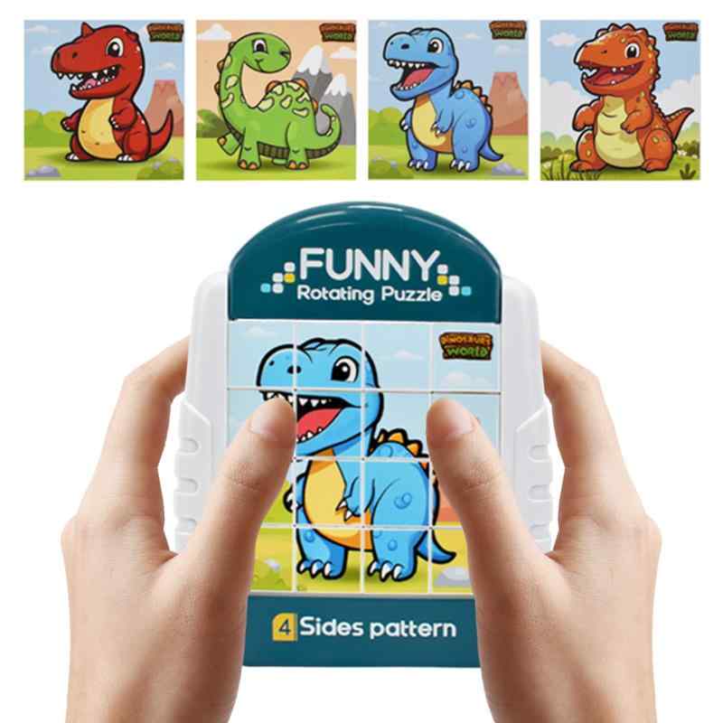 立体パズル 子供知育玩具 立体回転3Dパズル 16ピース おもちゃ 子供 車 飛行機 暇つぶしグッズ 2 3 4 5歳 キッズ 知育玩具 幼児 高齢者 手眼協調能力 脳トレ 論理能力 指先訓練 幼稚園 保育園 🎁【改良された...