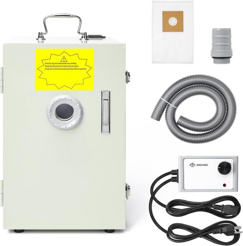 EUSTOMA 卓上集塵機 ダストコレクター ミニ技工集塵機 JT-26 静音 強力 実験室用 2枚集塵機バッグ付き【掃除機】この掃除機は主に研磨時のほこり掃除に使われています。空気中のすべてのほこりを簡単に集めて、空気を保護することができ...