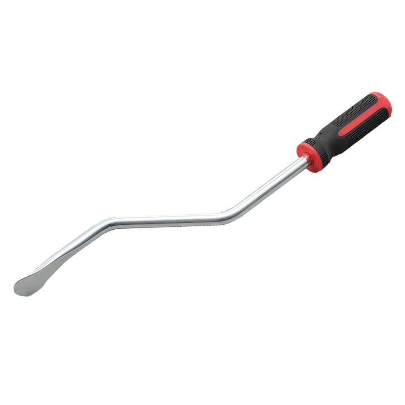デイトナ(Daytona) タイヤレバー クランクタイプ 90324全長：約360mmbrシャフト径：φ10brスプーン部：幅約22mm