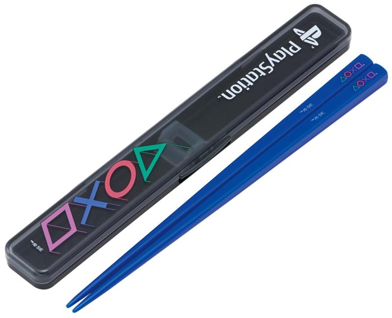 スケーター(Skater) 箸 箸箱 セット 19.5cm 抗菌 銀イオン Ag+ 大人用 日本製 PlayStation プレイステーション ロゴ ABC4AGサイズ：縦20.4×横3.2×高1.4、箸：19.5cm材質：本体：ABS樹脂...