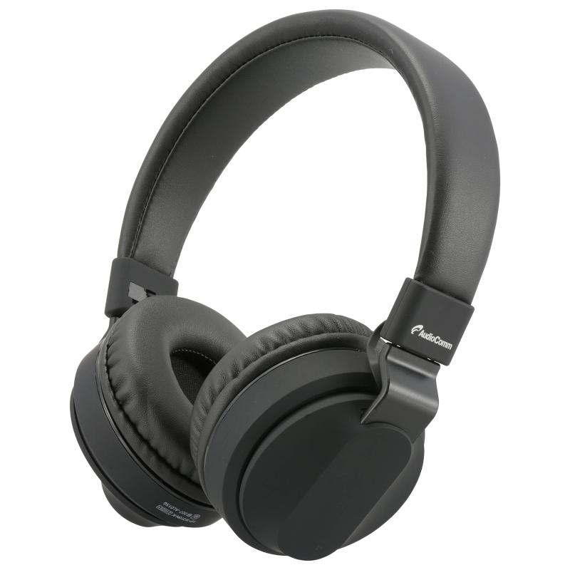 オーム電機AudioComm ワイヤレスヘッドホン ヘッドフォン Bluetooth 無線 マイク付き スマホ通話 着信応答 ブラック HP-W310N-K 03-2886 OHM【 特 長 】　耳もとで音楽再生・音量・着信応答をコントロー...