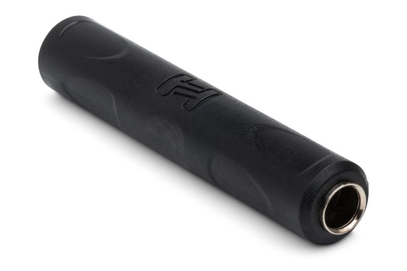 Hosa GPP-105 両側ステレオフォンメス 連結アダプターホサステレオフォーンプラグのケーブル同士を連結する為の連結アダプターです。モノラルフォーンプラグにも対応します。プラグ：ステレオフォンメス - ステレオフォンメス