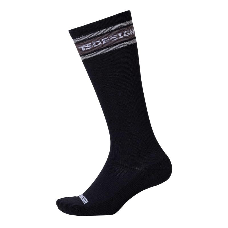 TS DESIGN ロングソックス 通年用 ブラック 85122 95 F通年用素材　TS DEOパイル 混率　ポリエステル・綿・その他サイズ　FREE(26~28cm)