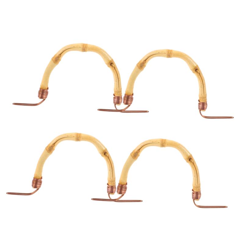 DOITOOL ティーポットハンドル 交換可能なティーポット グリップ 耐摩耗性ケトルグリップ 人間工学に基づいたティーポット グリップ 耐摩耗性のティーポット グリップ ケトルハンドル 竹コンパクトなケトルハンドル - ティーポットのハン...