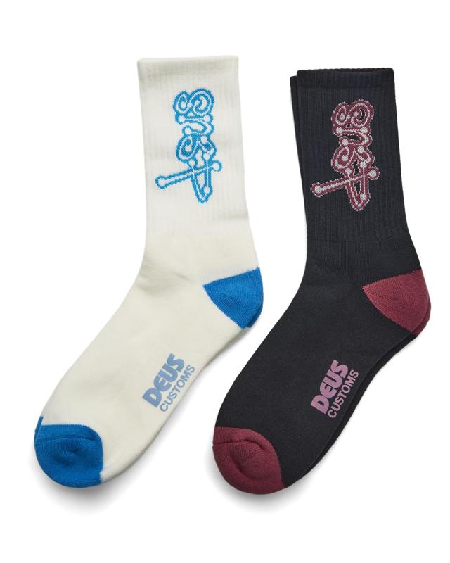Sentient Sock (2 Pack)-DMF257235-2 Pack Multi-OS画像と実際の商品の色味、仕様、加工、素材等が若干異なる場合がございます。 表示スペックにつきまして実際の商品と多少の誤差が生じる場合がございます。