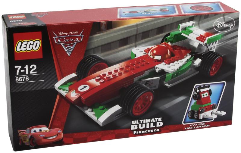 Lego Cars 2 Ultimate Build Francesco # 8678LEGO Disney Pixar Cars 2 Ultimate Build Francesco 8678Ages: 7-12Pieces: 196