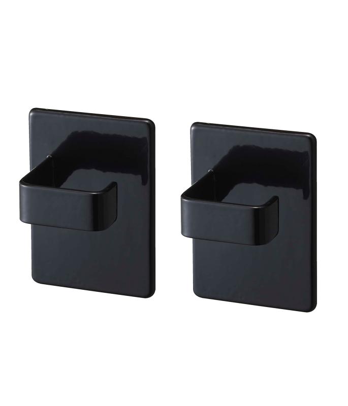山崎実業(Yamazaki) マグネットスプレーフック タワー 2個組 ブラック 約W5XD3.5XH7cm タワー スプレー用 5073素材:本体:スチール(粉体塗装)マグネット滑り止め:シリコーン色:ブラックサイズ:約W5XD3.5XH...
