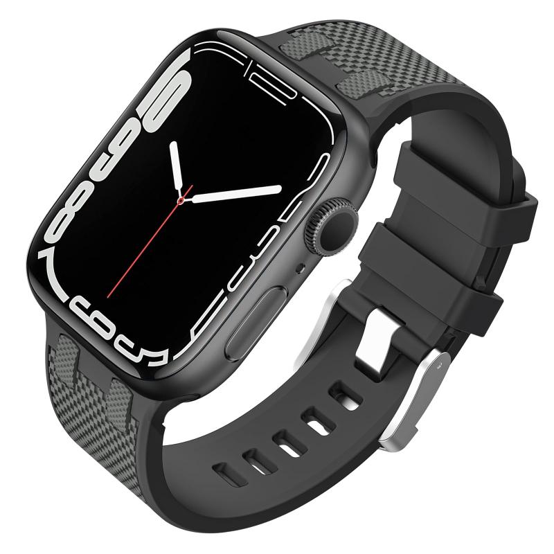 [CABOBE] コンパチブル アップルウォッチ バンド 49mm 45mm 44mm 42mm Apple Watch バンド アップルウォッチ バンド スポーツApple Watch Series 9/8/7/SE2/SE/6/5/4/...