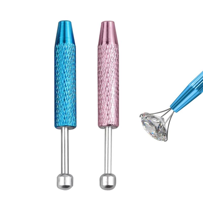 [Frenflu] ボールグラッパー 2個セット ボールキャッチャー ボディピアス 宝石ピックアップツール 調節 ピアス工具 ホビー用工具 ビーズ/時計/小さなネジ/眼鏡の修理用多用途で便利なツール: ボールグラッパーは、ビーズや時計の修理...