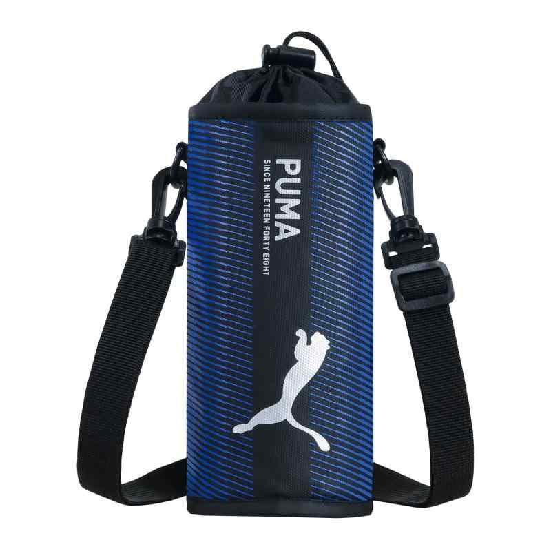 PUMA キッズランチ ペットボトルホルダー PM483本体サイズ:18x9x9cmポリエステル、PU、アルミ蒸着フィルム、PE内側は保冷効果があるアルミ生地を使用取り外しできるショルダーベルト付