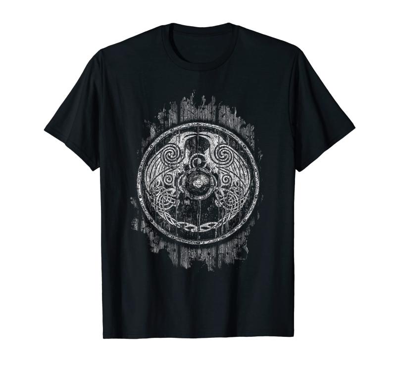 バイキング オーディンのカラス Hugin Munin 北欧神話 Tシャツ北欧神話の神とシンボルを持つバイキング愛好家に。北欧神話、バイキングをテーマにした理想的な贈り物です。 バイキングと神のファンへのギフトに最適です。