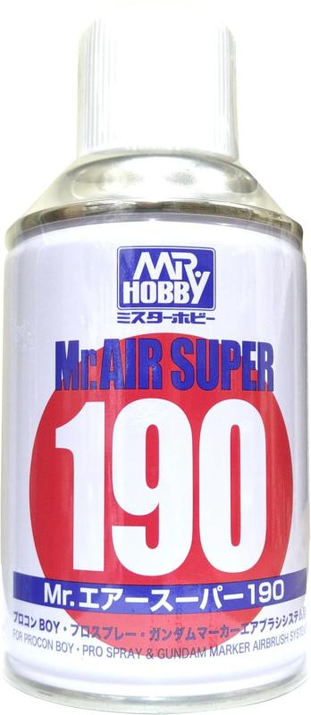 GSI クレオス(GSI Creos) GSIクレオス Mr.エアースーパー190 ホビー用塗装用具 PA148内容量:190ml高圧ガス:DMEエアブラシ・プロスプレー用のエアー缶ですエア調節バルブを取り付けるだけで、プロスプレーやプロコ...