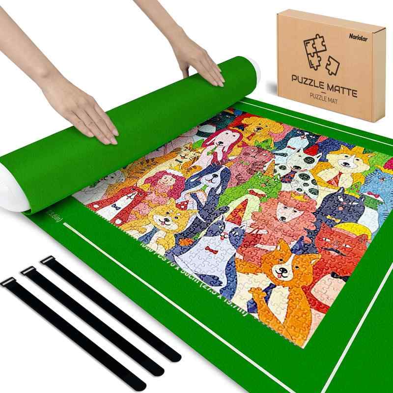 Nariolar パズルブランケット&amp;グリーンパズルブランケット