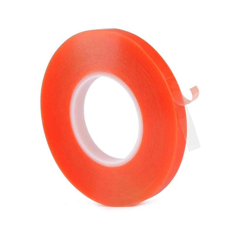 BRIIKPP 超強力透明両面テープ 幅10mm x 厚0.2mm x 長50m アクリルフォーム製 防水/耐熱/凹凸面対応 車/スマホ/家具/電子機器用 DIY修理固定に最適1.超薄透明：厚さわずか0.2 mm、寸法10 mmx 50 m...