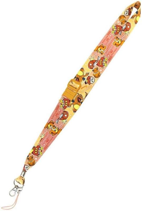 ポケモンネックストラップ グラデーション／レッド＆オレンジかわいいキャラクターをあしらった雑貨ですポケモンのネックストラップです長さ90cm　　幅2cm