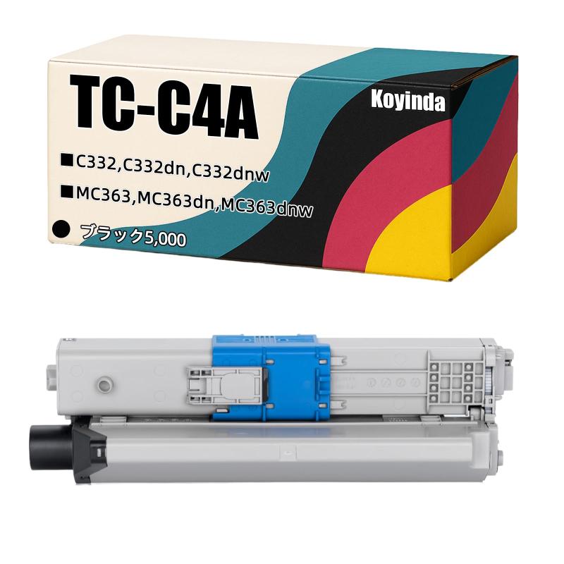 TC-C4A 互換トナーカートリッジ 大容量 残量表示対応 ICチップ搭載 高精細トナーパウダー ISO9001認証